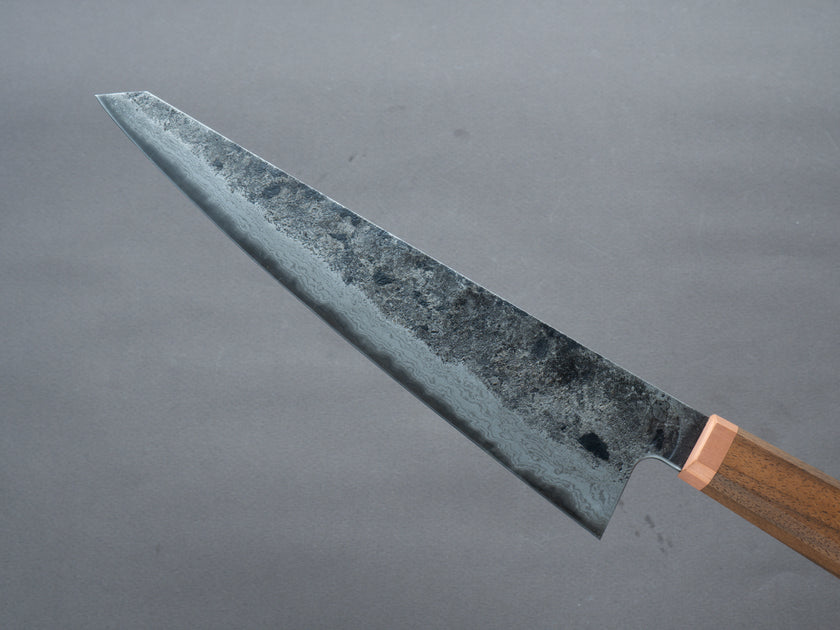 Blenheim Forge - Classic Range - Blue Super - 220mm Gyuto - English Wa ...