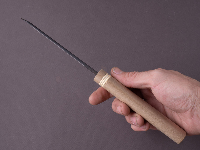 Iwasaki - Kuri Kogatana - Carbon - Kurouchi - 135mm - Magnolia Sheath ...