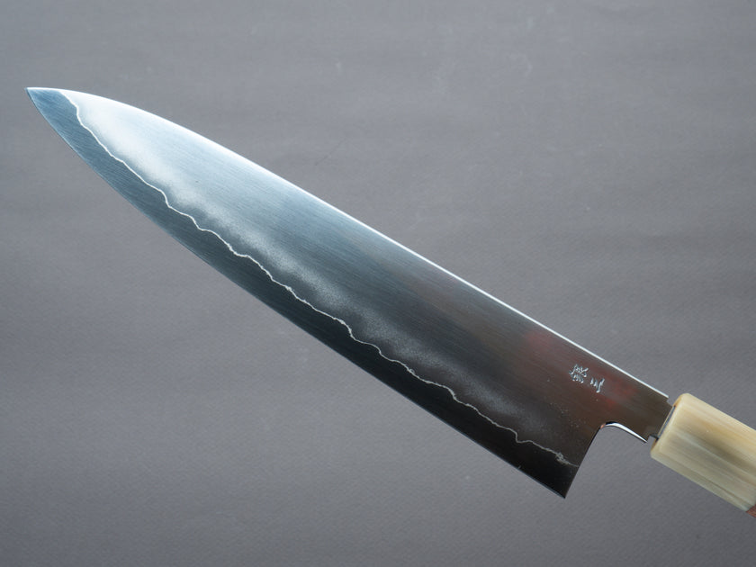 Tetsujin - Silver #3 - Ukiba - 240mm Gyuto - Lacewood Handle – Strata