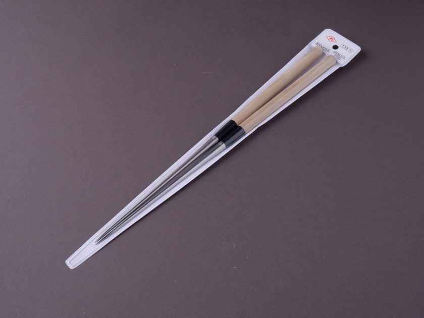 Hitohira - Moribashi Plating Chopsticks - 135mm - Round Ho Wood – Strata