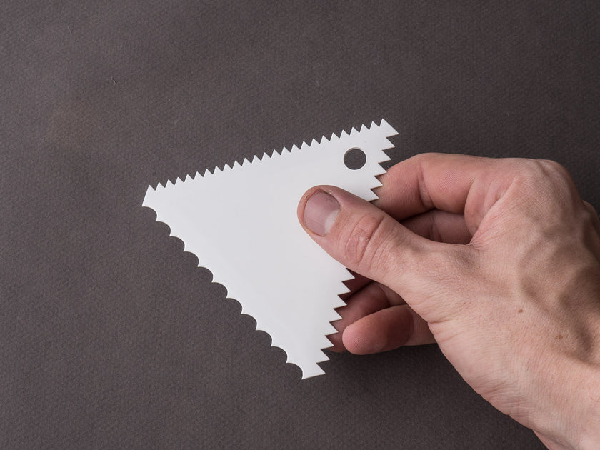 Matfer Bourgeat - Pastry Decorating Comb – Strata