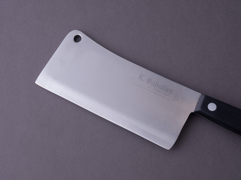 K Sabatier - Authentique - Stainless - Meat Cleaver - 6" - Western Han ...