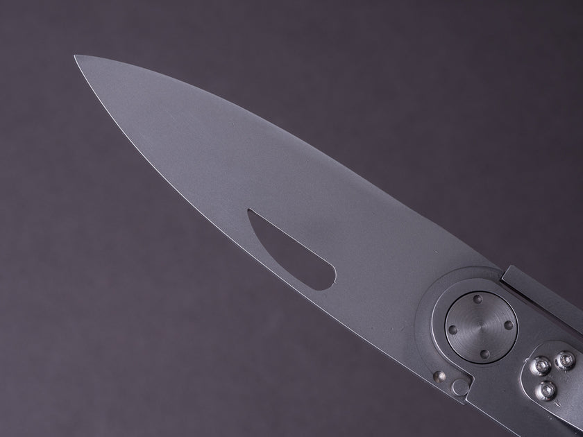 Perceval - Folding Knife - T45 - Liner Lock - Stainless - 7cm – Strata